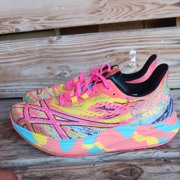 Asics | Shoes | Asics Noosa Tri 5 Colorful Running Shoes With Pink And ...